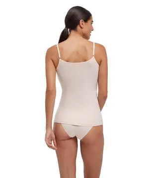 Falke 2-pack Egyptian Cotton Jersey Vests - Beige