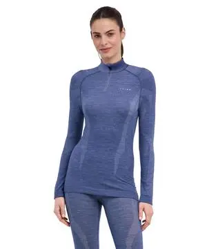 Falke Long-sleeve Shirt Wool-tech - Blue