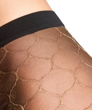 Falke Fascination 20 Denier Patterned Tights With Lurex