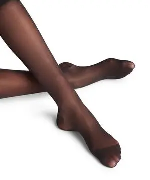 Falke Vitalize 20 Den Knee-high Socks - Black