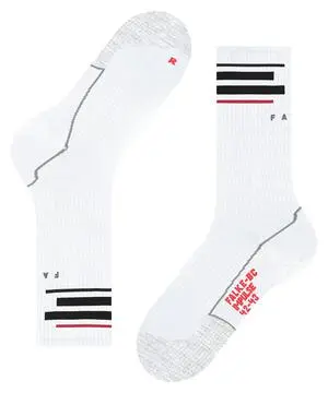 Falke Bc Impulse Rapid Biking Sports Socks - White