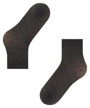 Falke Dot 15 Den Ankle Socks - Black