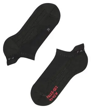 Falke Go2 Invisible Golf Socks - Black