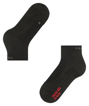 Falke Go2 Short Golf Socks - Black