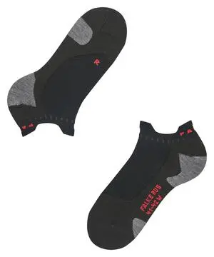 Falke Ru5 Race Invisible Running Socks - Black