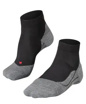 Falke Ru4 Endurance Short Running Socks - Black