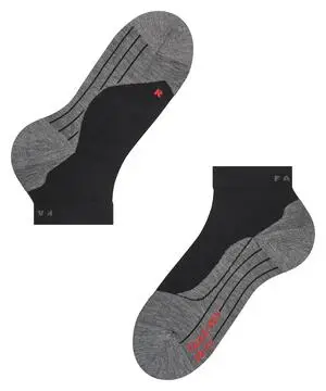Falke Ru4 Endurance Short Running Socks - Black