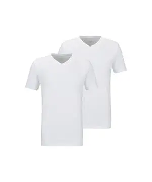 Falke 2-pack T-shirt Daily Comfort - White