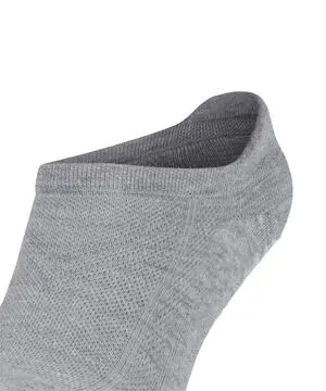 Falke Cool Kick Sneaker Socks With Printed Footprint Nubs - Grey
