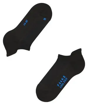 Falke Cool Kick Sports Socks - Black