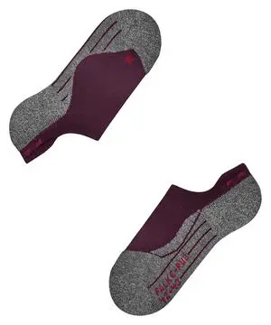 Falke Ru3 Comfort Invisible Running Socks - Red