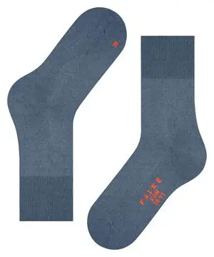 Falke Run Crew Socks - Blue