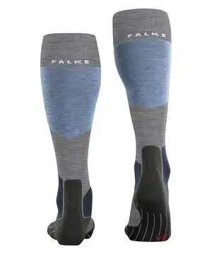 Falke Sk6 Pro Skiing Socks - Grey