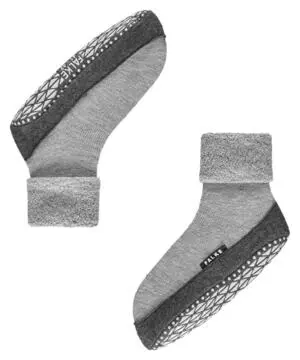 Falke Merino Wool Slipper Socks - Grey