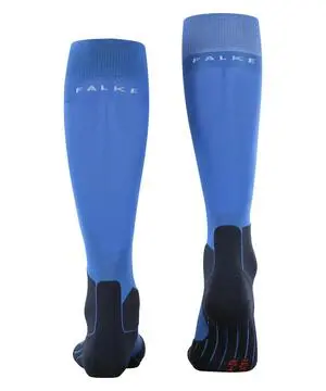 Falke Sk5 Expert Skiing Sports Socks - Blue