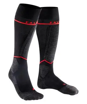 Falke Sk4 Advanced Compression Light Skiing Socks - Black