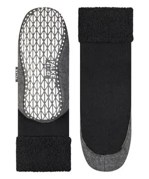 Falke Cosyshoe Merino Wool Slipper Socks - Black