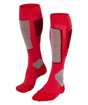 Falke Sk4 Advanced Skiing Socks - Red