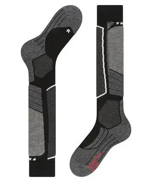 Falke Sk2 Intermediate Cashmere Skiing Socks - Black