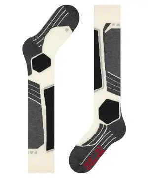 Falke Sk2 Wool Ski Socks - White