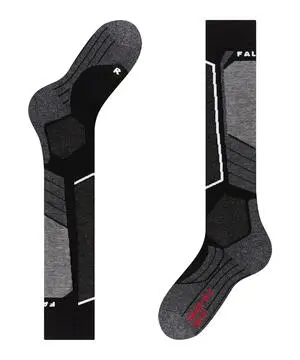Falke Sk2 Intermediate Ski Socks - Black