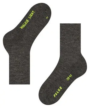 Falke Walkie Light Crew Socks - Grey