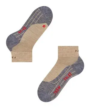 Falke Tk5 Wander Short Trekking Socks - Beige