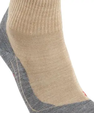 Falke Tk5 Wander Short Trekking Socks - Beige