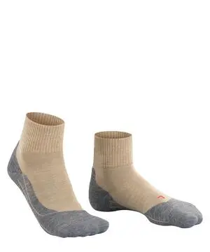 Falke Tk5 Wander Short Trekking Socks - Beige