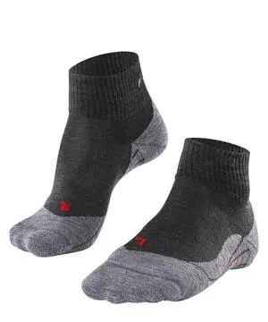 Falke Tk5 Wander Short Trekking Socks - Grey