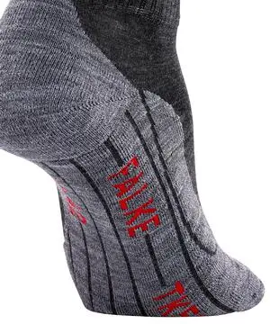 Falke Tk5 Wander Short Trekking Socks - Grey