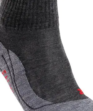 Falke Tk5 Wander Short Trekking Socks - Grey