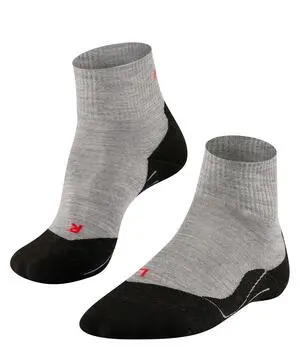 Falke Tk5 Wander Short Trekking Socks - Grey