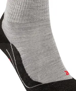 Falke Tk5 Wander Short Trekking Socks - Grey