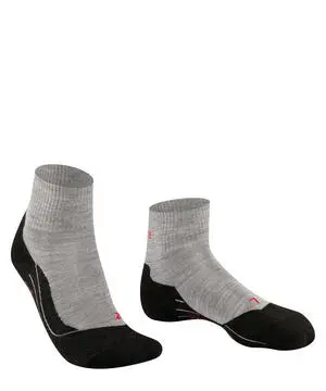 Falke Tk5 Wander Short Trekking Socks - Grey