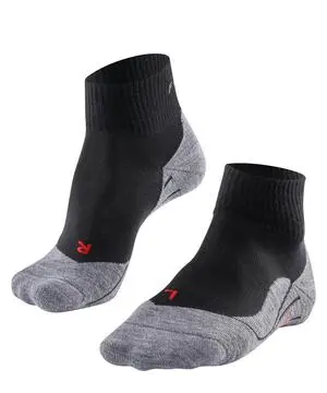 Falke Tk5 Wander Short Trekking Socks - Black