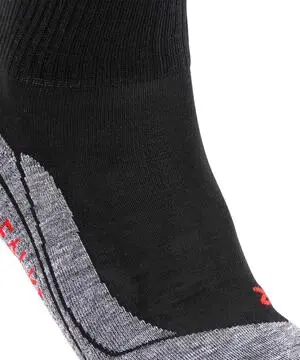 Falke Tk5 Wander Short Trekking Socks - Black