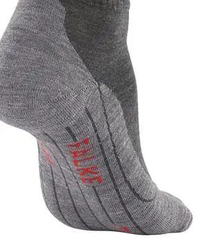 Falke Tk5 Wander Short Trekking Socks - Grey