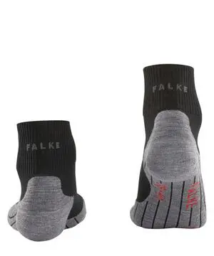 Falke Tk5 Wander Short Trekking Socks - Black