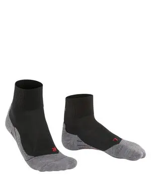 Falke Tk5 Wander Short Trekking Socks - Black