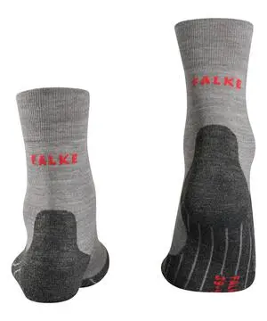 Falke Ru4 Endurance Wool Running Socks - Grey