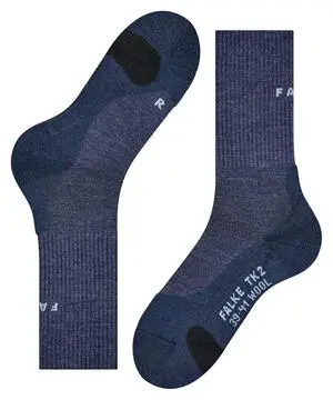 Falke Tk2 Wool Trekking Socks - Blue