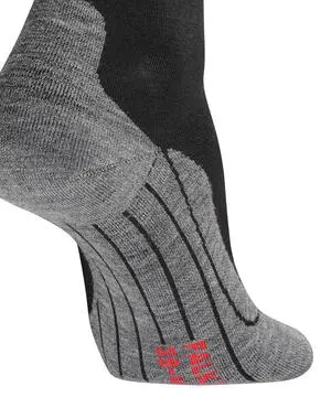 Falke Ru4 Endurance Wool Running Socks - Black
