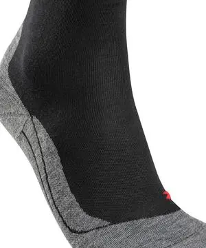 Falke Ru4 Endurance Wool Running Socks - Black