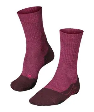 Falke Tk2 Explore Wool Trekking Socks - Red