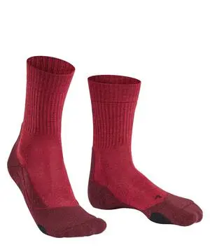 Falke Tk2 Explore Wool Trekking Socks - Red