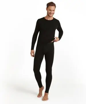 Falke Climawool Thermal Leggings - Black
