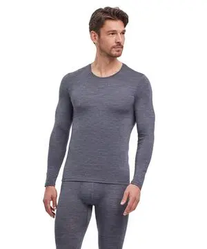 Falke Climawool Thermal Long Sleeve Shirt - Grey