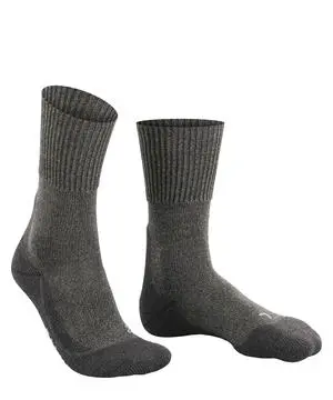 Falke Tk1 Adventure Wool Trekking Socks - Grey