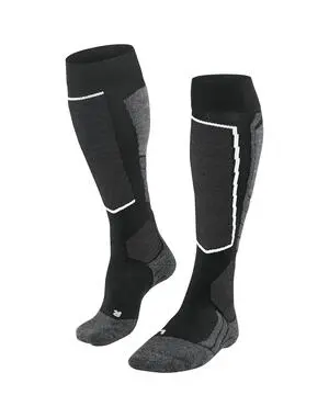 Falke Sk2 Intermediate Vegan Skiing Socks - Black